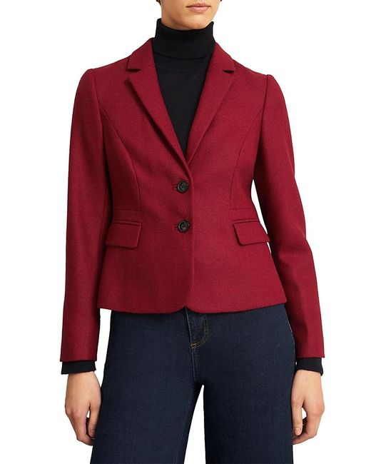 Hobbs Petites Hackness Jacket in Red | Lyst UK