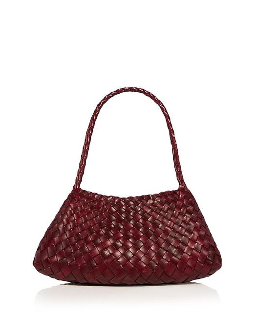 Dragon Diffusion Rosanna Leather Shoulder Bag in Red | Lyst
