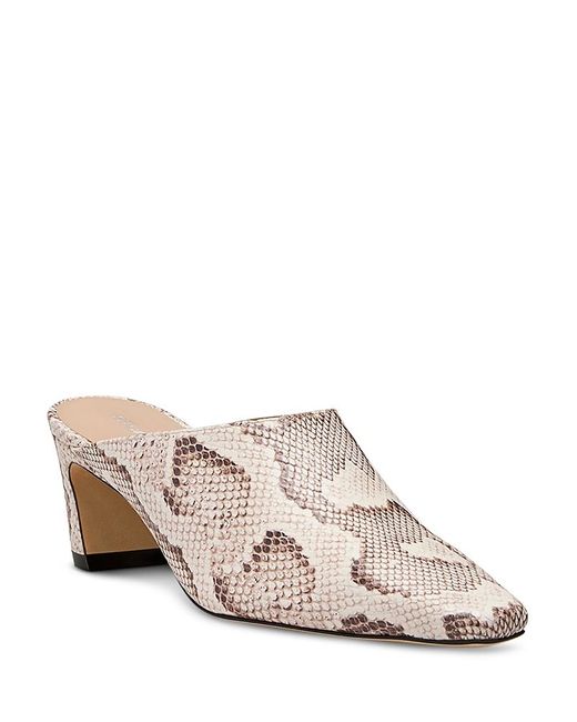 Stuart Weitzman Stassi 50 Mules in White | Lyst UK