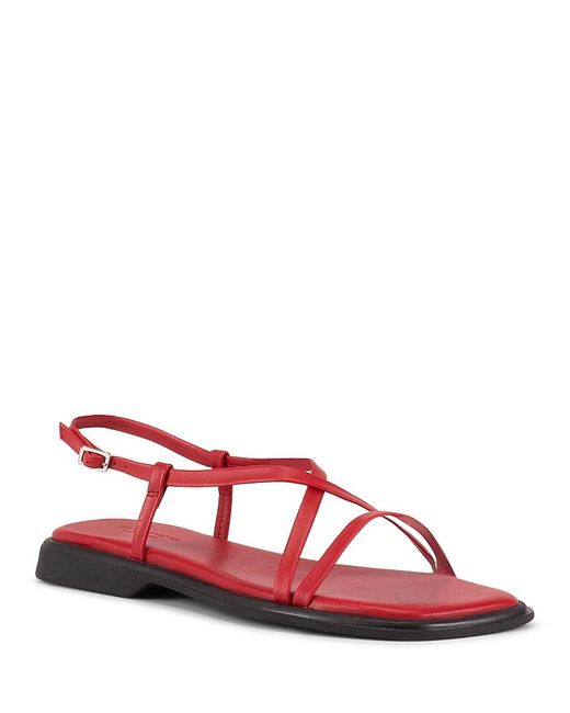 Vagabond Shoemakers Izzy Sandals in Red | Lyst