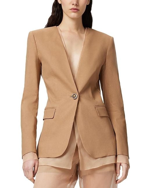 Pinko Gallina Jacket in Natural | Lyst