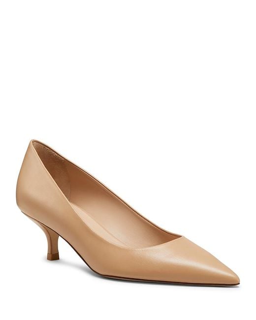 Stuart Weitzman Power 50 Pumps in Natural | Lyst