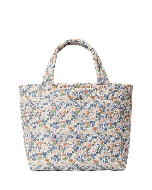 MZ Wallace Small Metro Tote Deluxe in White | Lyst