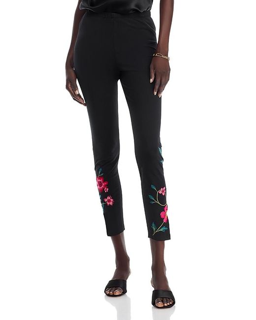 Johnny Was Rhoda Floral Leggings in Black | Lyst