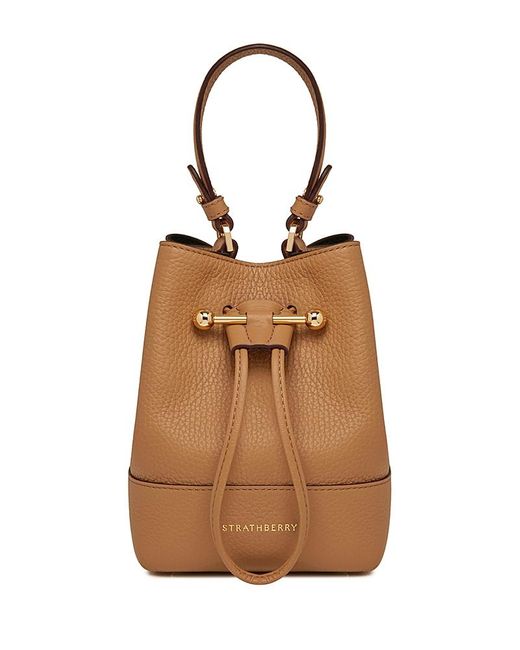 Strathberry Osette Crossbody in Brown | Lyst