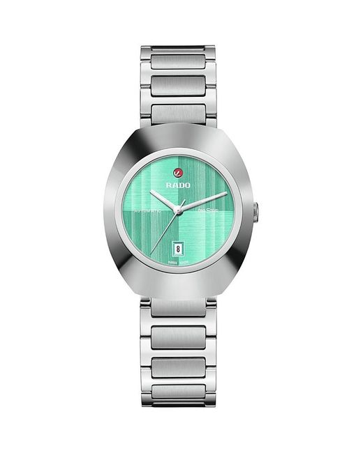 Rado Diastar Original Automatic Watch, 30Mm in Blue | Lyst