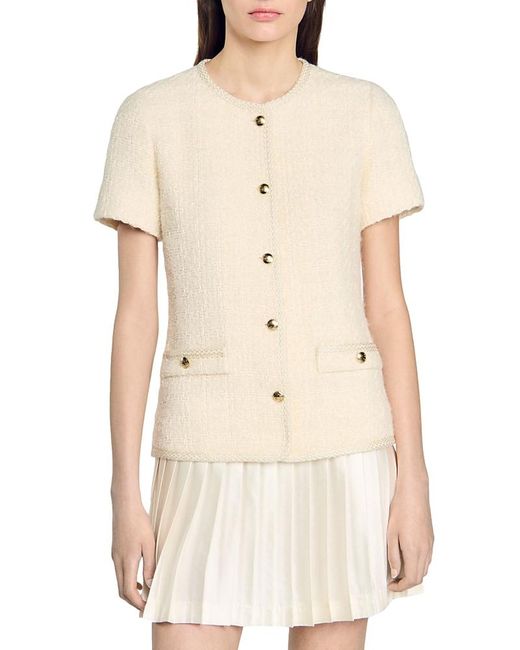 Sandro Isabel 2 in Natural | Lyst