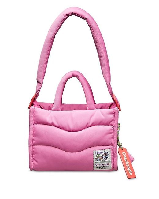 Coachtopia Loop Mini Tote in Pink | Lyst