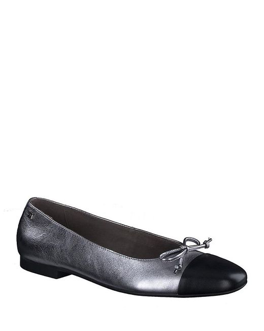 Paul Green Ballet Flats in Gray | Lyst