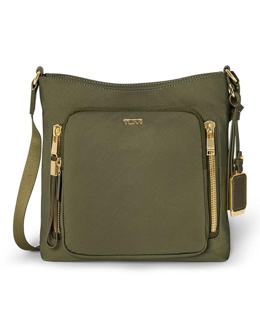 Tumi Voyageur Tyler Crossbody Bag in Green | Lyst