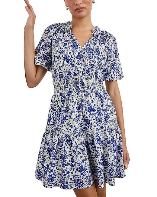 Rails Riorella Dress in Blue | Lyst UK