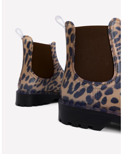 Boden Chelsea Wellie Boots in Brown | Lyst UK