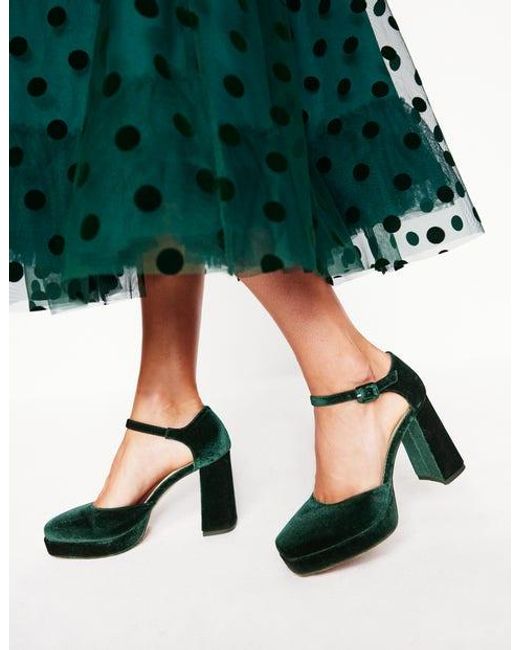 Boden Closed Toe Platforms in Black | Lyst