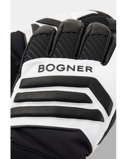 Bogner Gloves Alex For in Black for Men | Lyst UK