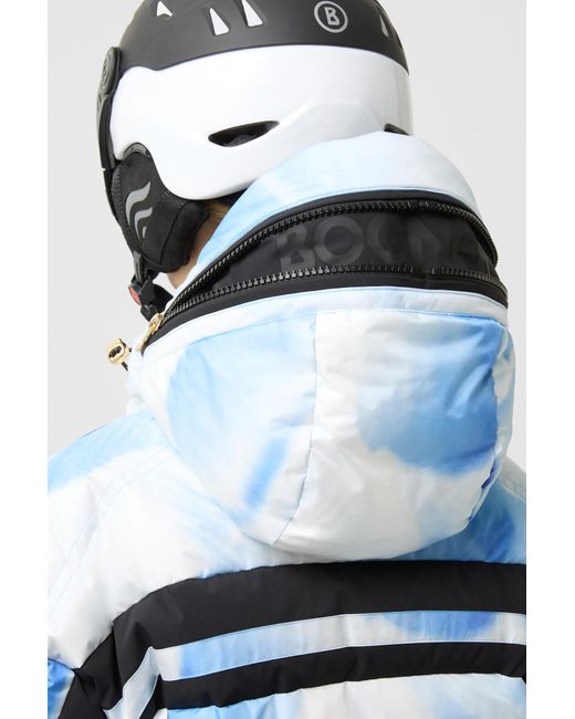 Bogner Kelly Down Ski Jacket in Blue | Lyst