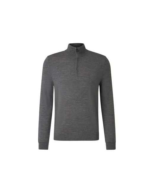 Bogner Virgin Wool Ouri Troyer For in Grey for Men | Lyst UK