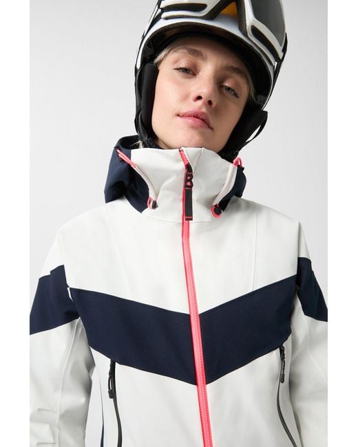 Bogner Fire + Ice Ashley Ski Jacket in White | Lyst