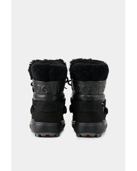 Bogner Chamonix Snow Boots With Spikes in Black | Lyst