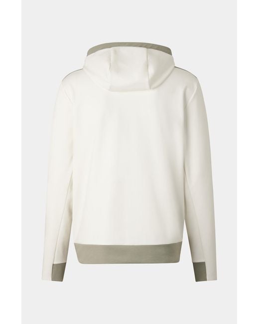 Bogner Ernesto Jersey Jacket For in White for Men | Lyst UK