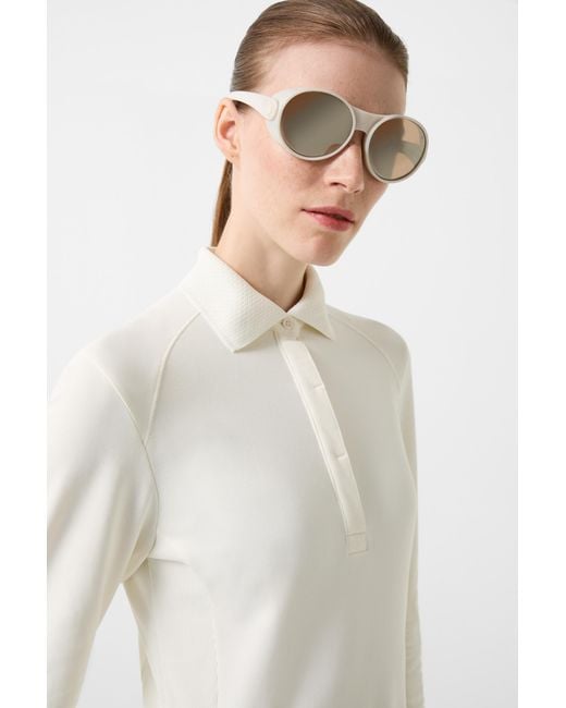 Bogner Gisella Functional Polo Shirt in White | Lyst
