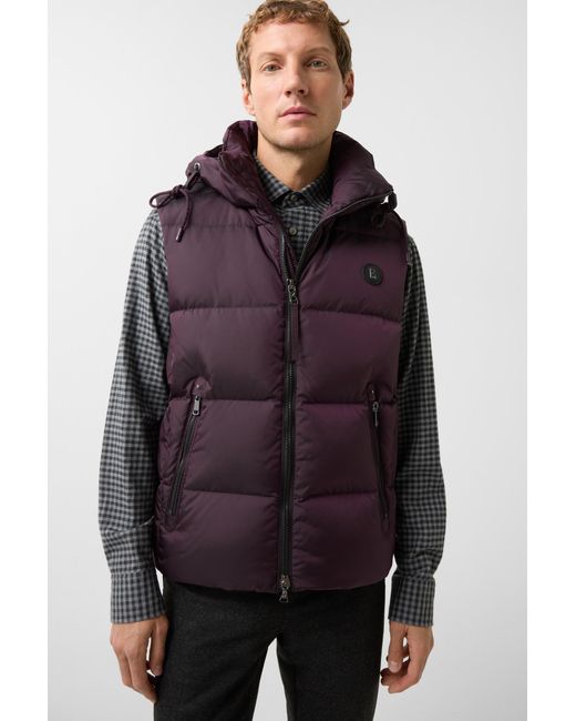 Bogner Jimmy Down Vest in Purple for Men | Lyst