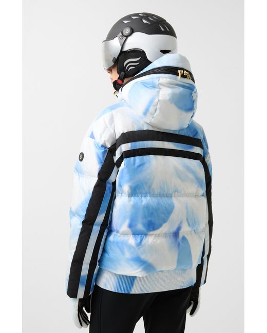 Bogner Kelly Down Ski Jacket in Blue | Lyst
