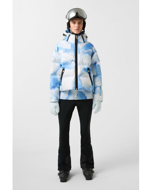 Bogner Kelly Down Ski Jacket in Blue | Lyst