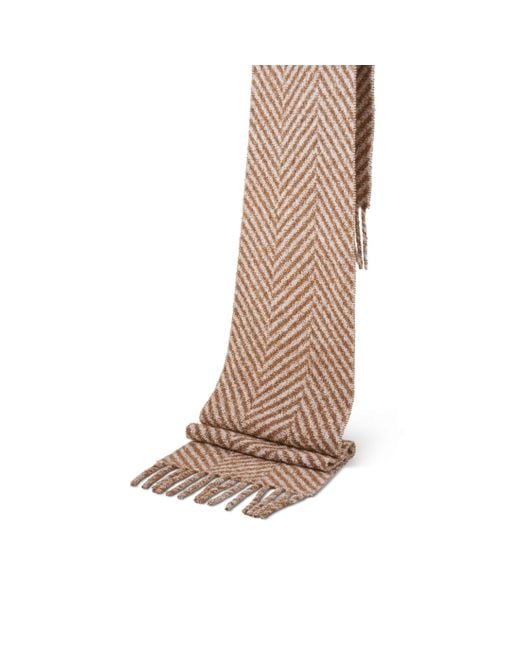 Bogner Hailee Bouclé Scarf For in Brown | Lyst UK