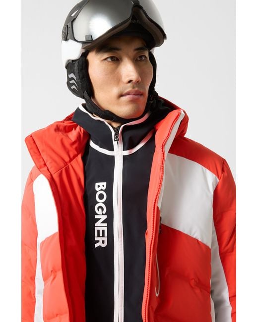 Bogner Jessy Down Ski Jacket in Red for Men | Lyst