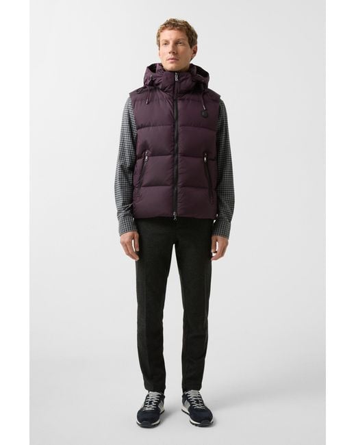 Bogner Jimmy Down Vest in Purple for Men | Lyst
