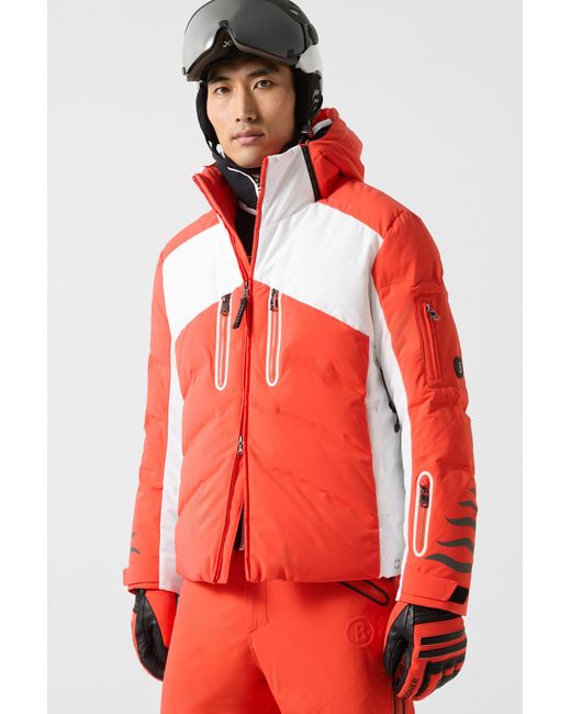 Bogner Jessy Down Ski Jacket in Red for Men | Lyst