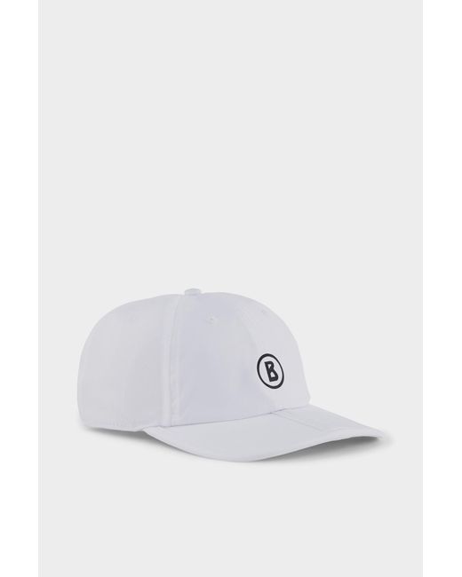Bogner Lee Cap In White for Men - Lyst