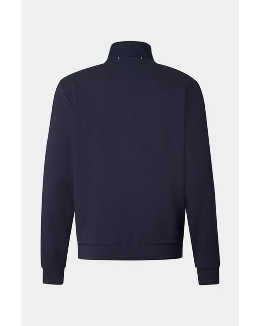 Bogner Connor Sweat Troyer in Blue for Men | Lyst UK