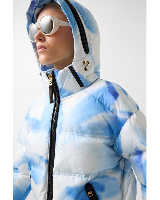 Bogner Kelly Down Ski Jacket in Blue | Lyst