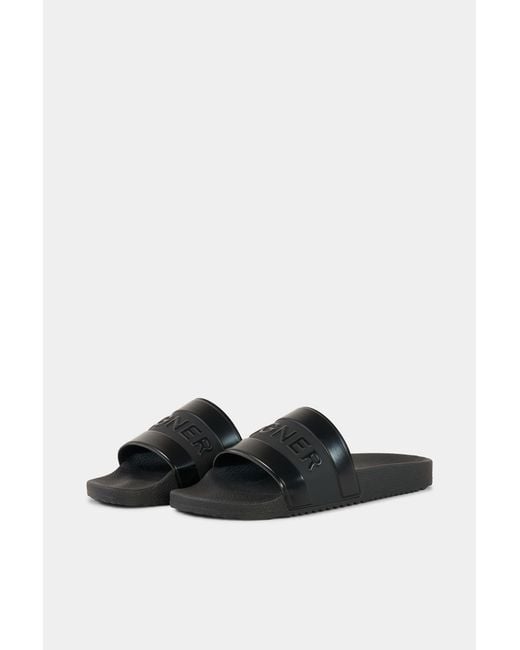 Bogner Slides Belize in Black for Men | Lyst