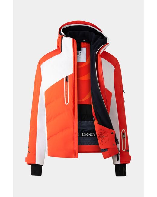 Bogner Jessy Down Ski Jacket in Red for Men | Lyst