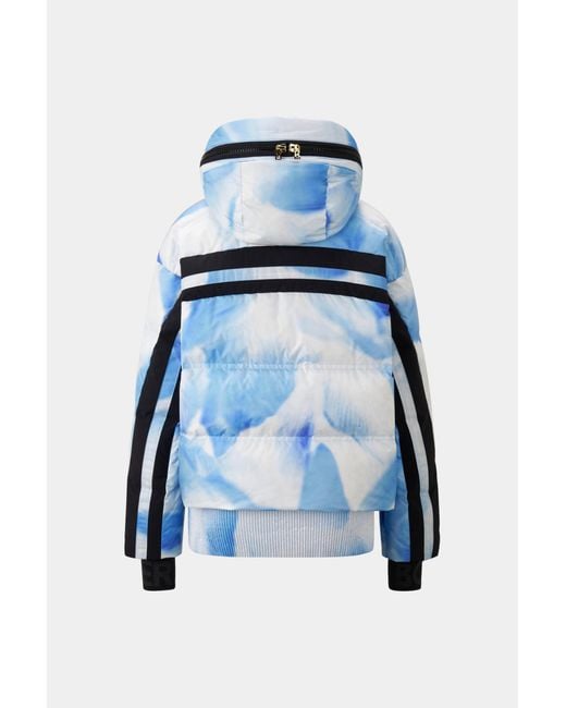 Bogner Kelly Down Ski Jacket in Blue | Lyst