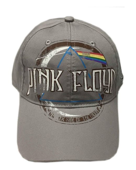 BoohooMAN Pink Floyd Dark Side Of The Moon Distressed Baseball Cap in ...