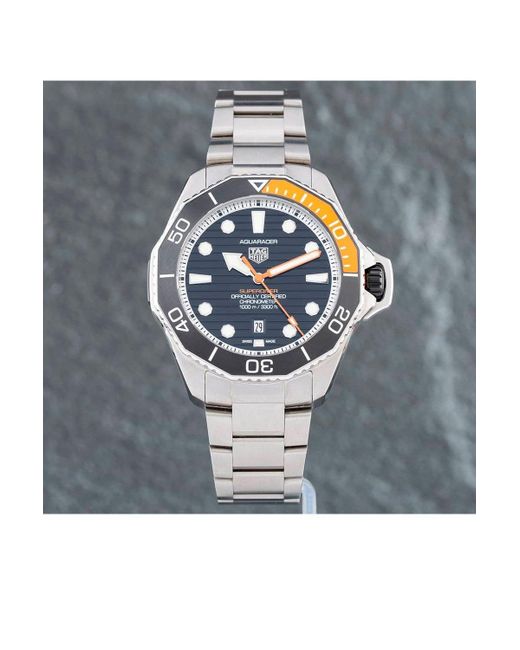 BoohooMAN Tag Heuer Preloved Tag Heuer Aquaracer Watch Wbp5a8a.bf0619 ...