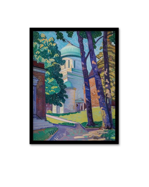 BoohooMAN Artery8 Greenwich Royal Observatory Astronomy Painting Framed ...