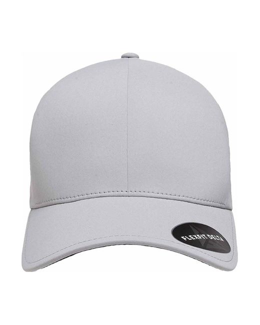 BoohooMAN Yupoong Flexfit Delta Waterproof Cap Pack Of 2 in Grey for ...