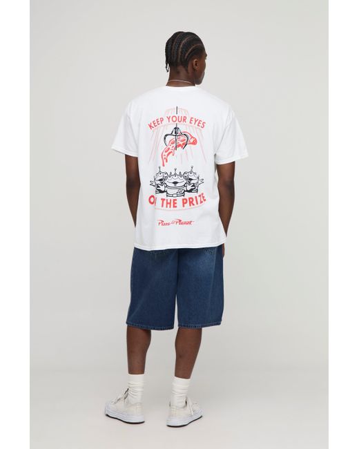 Boohoo Oversized Disney Toy Story License T-Shirt in White | Lyst Canada