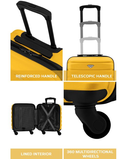 BoohooMAN Flight Knight 45x36x20cm Easyjet Free Cabin Size Maximum ...