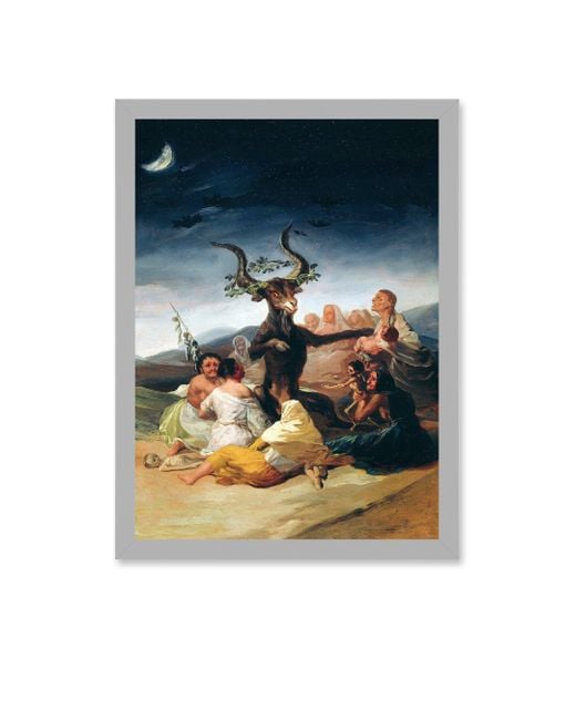 BoohooMAN Artery8 Goya Witches Sabbath Painting Fantasy Landscape A4 ...