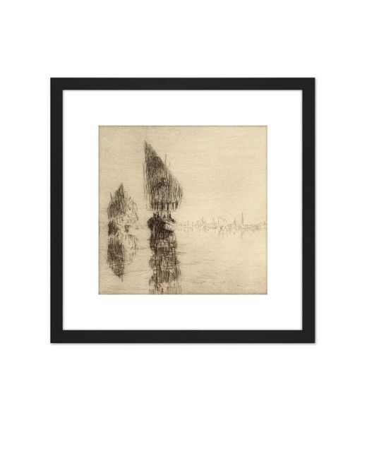 BoohooMAN Artery8 Mcbey Laguna Veneta Ships Drawing 8x8 Inch Square ...