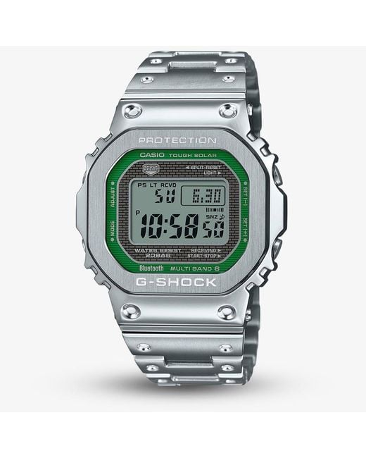 G-Shock G-Shock Full Metal Digital Watch Gmw-B5000D-3Er in Green | Lyst UK