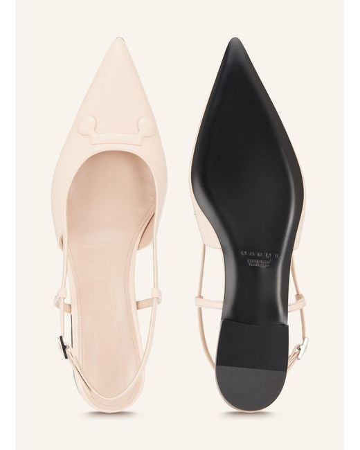 Marni Slingpumps in Natur | Lyst DE