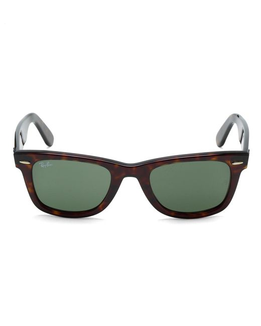 Brooks Brothers Ray-ban Wayfarer Sunglasses With Burgundy Bb#1 Rep ...