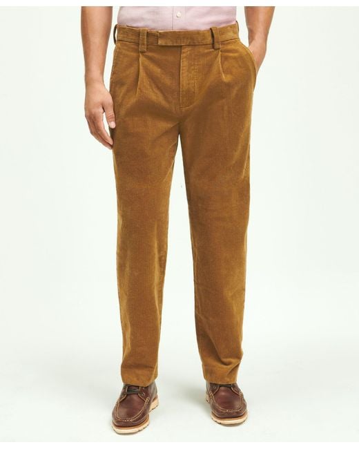 Brooks Brothers Traditional Fit Cotton Wide-wale Corduroy Pants in ... Brooks Brothers Traditional Fit Cotton Wide-wale Corduroy Pants in ...