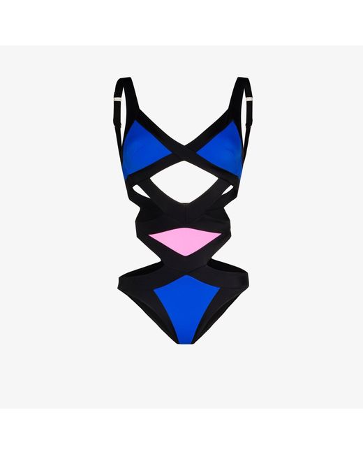 Agent Provocateur Mazzy Cutout Swimsuit In Black Lyst